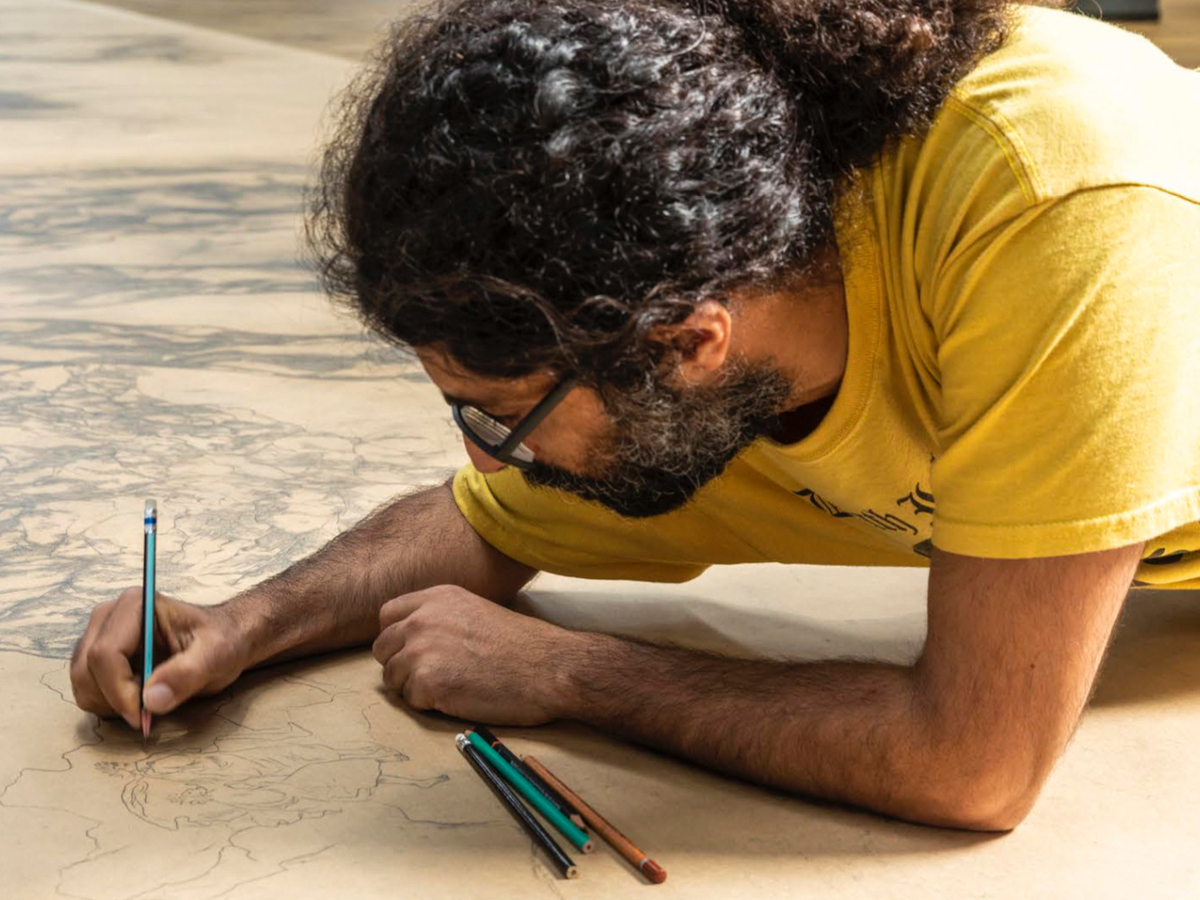 Koehler Paper sponsors Italian artist Enrico Mazzone with 250 meters of ...