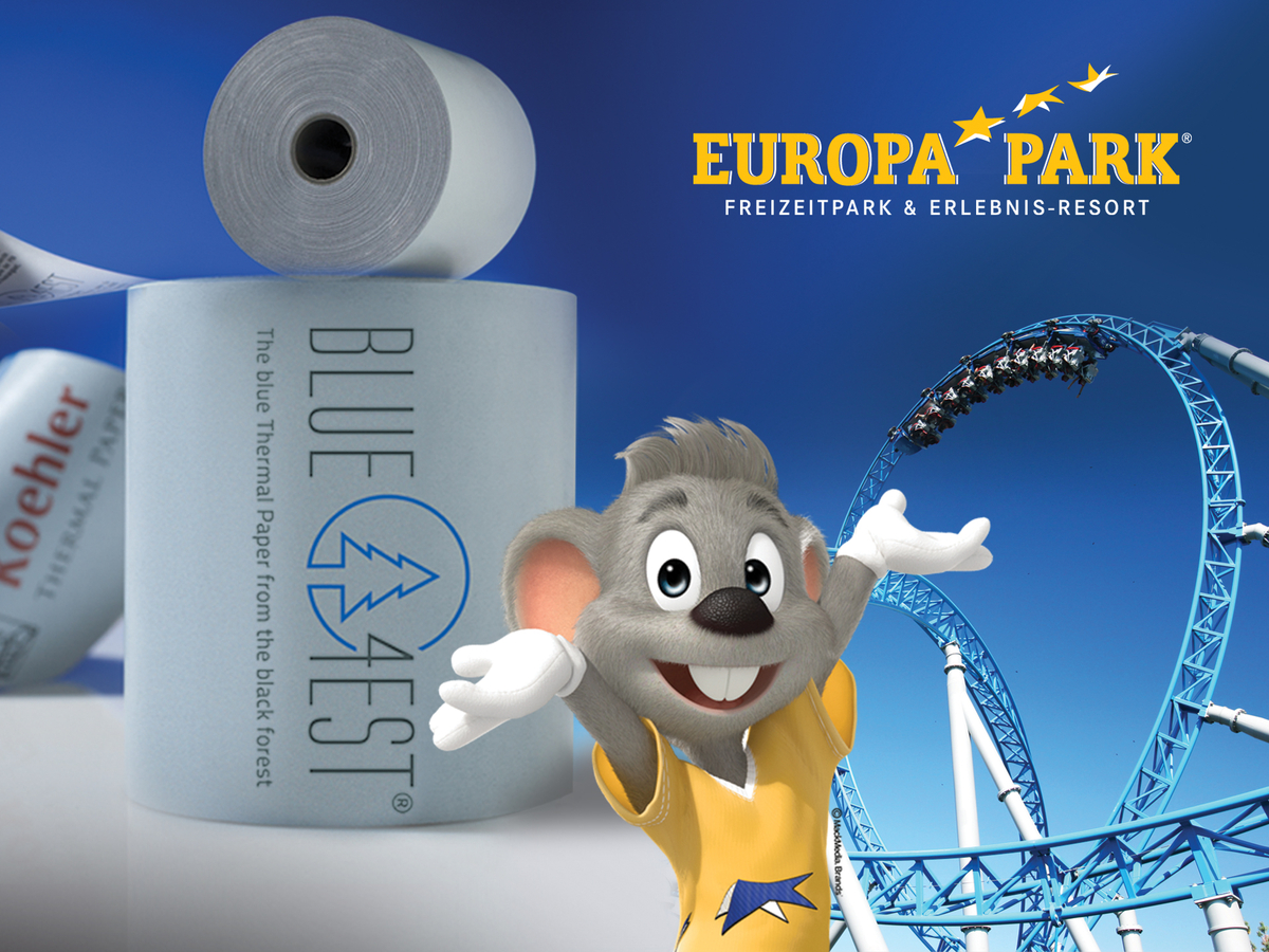 Europa‐Park Uses Blue Koehler Blue4est® Receipt Paper - Koehler Paper