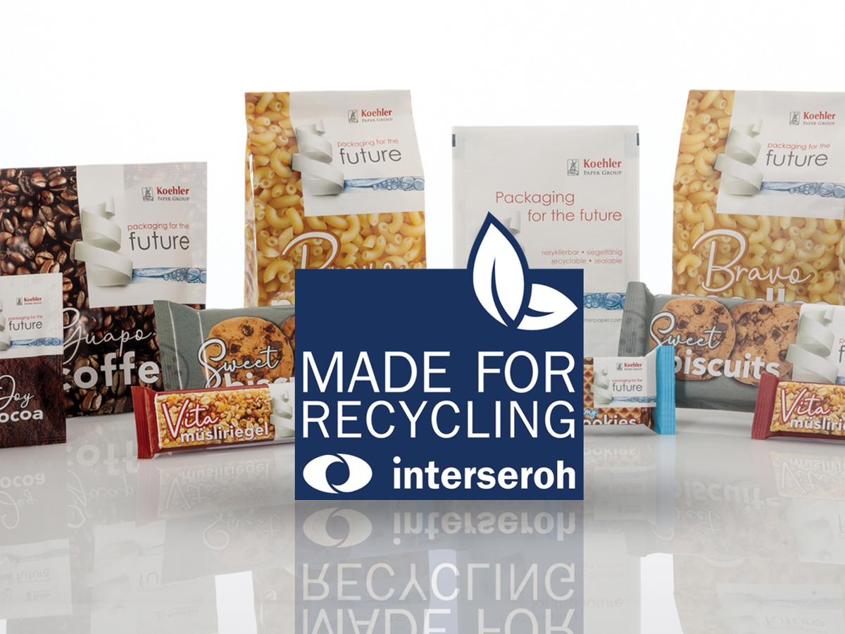 Interseroh zeichnet Koehler flexible Verpackungspapiere mit dem Siegel ...