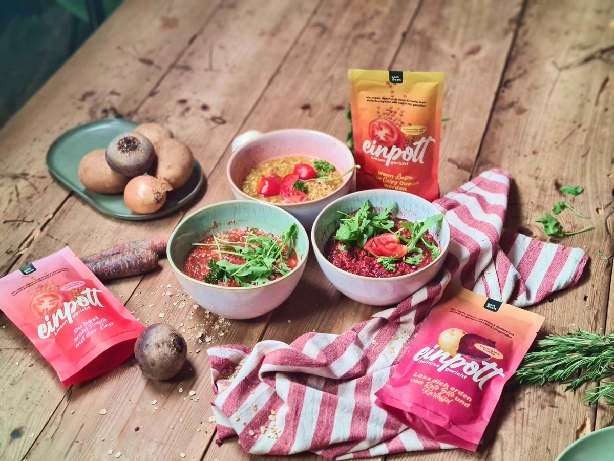 pack&satt Organic Ready-to-Eat Meals Packed in paper - Koehler Paper