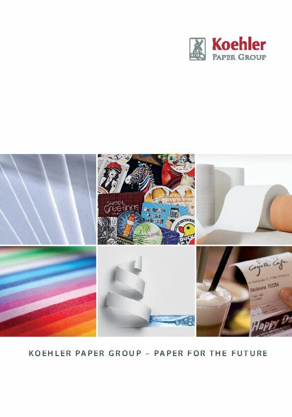 Downloads - Koehler Paper Group